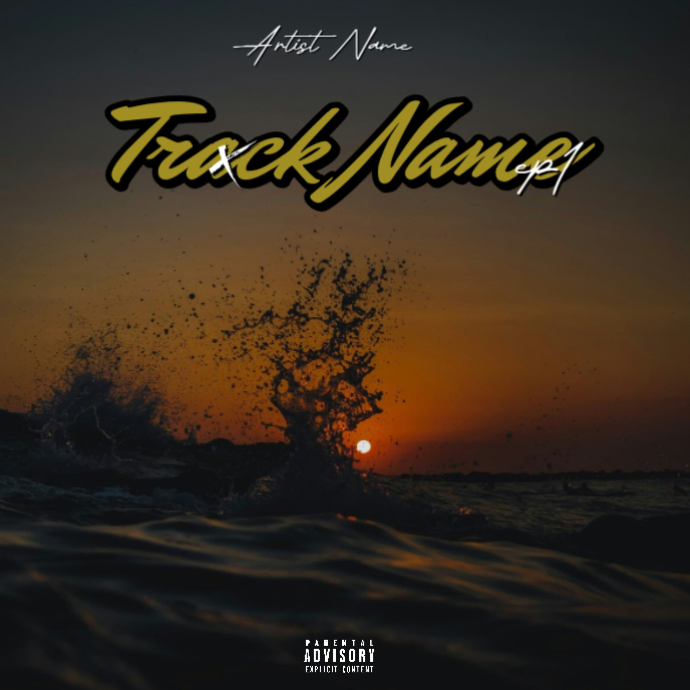 CD mixtape song album cover art work template | PosterMyWall