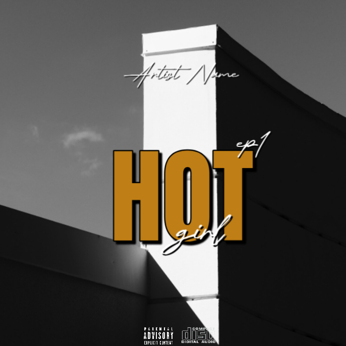 CD mixtape song album cover art work template | PosterMyWall