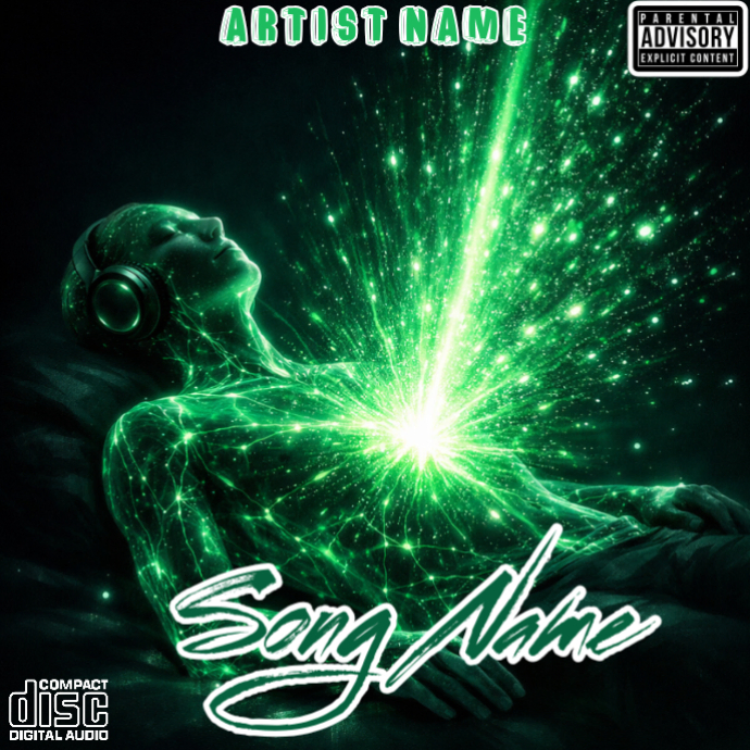 CD Mixtape / Song Album Cover Artwork Template | PosterMyWall