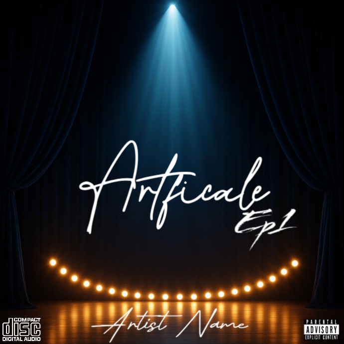 CD Mixtape/Song Album Cover Artwork Template | PosterMyWall