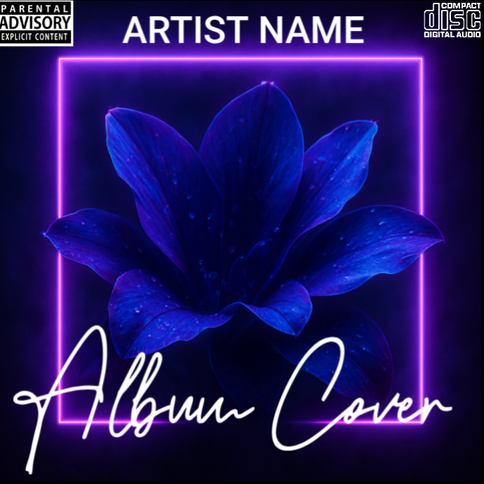 CD Mixtape/Song Album Cover Artwork Template | PosterMyWall