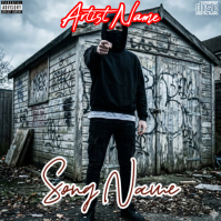 CD Mixtape/Song Album Cover Artwork Template | PosterMyWall