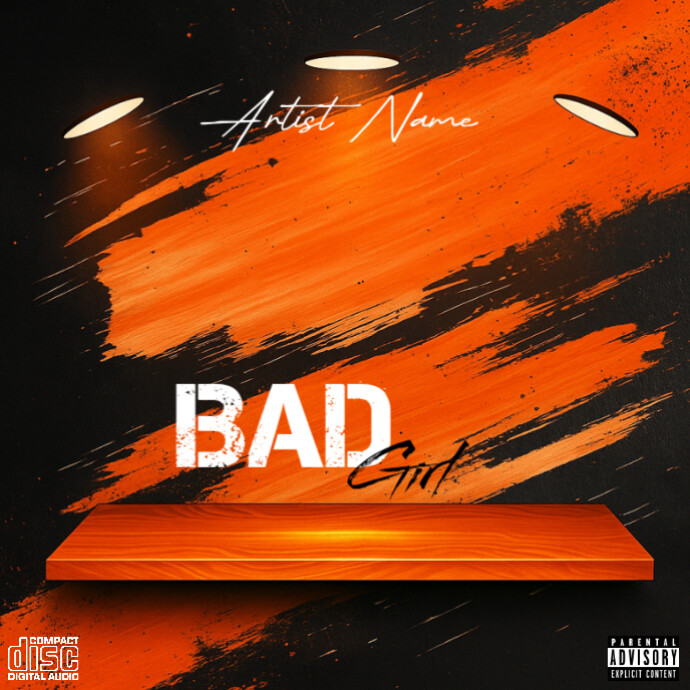 CD Mixtape/Song Album Cover Artwork Template | PosterMyWall