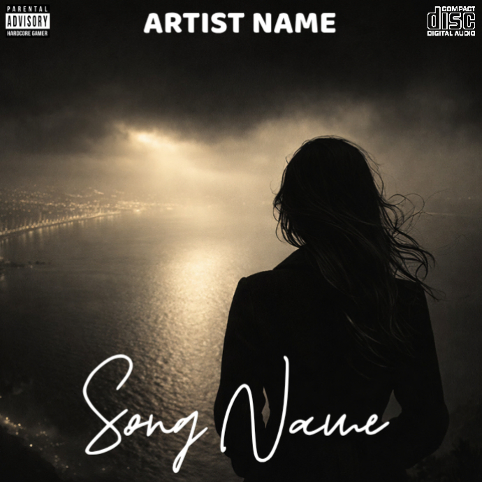 Plantilla de CD Mixtape/Song Album Cover Artwork Template | PosterMyWall