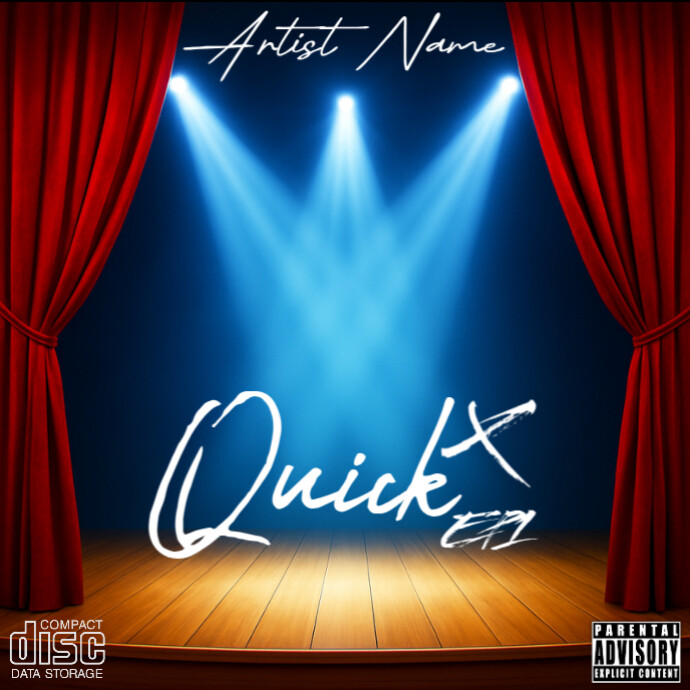 CD mixtape song album cover artwork template | PosterMyWall