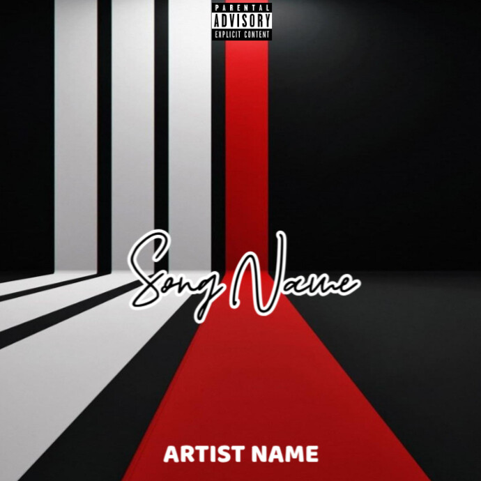 CD Mixtape/Song Album Cover Artwork Template | PosterMyWall