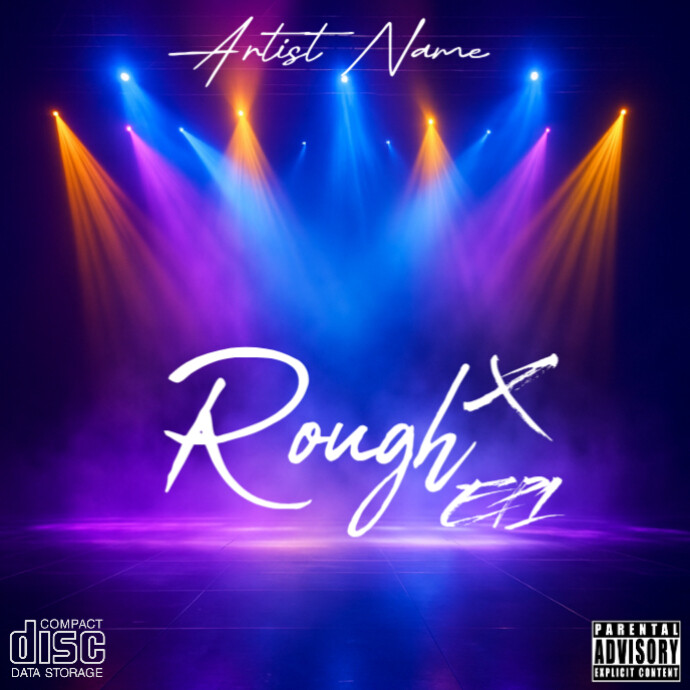 CD mixtape song album cover artwork template | PosterMyWall