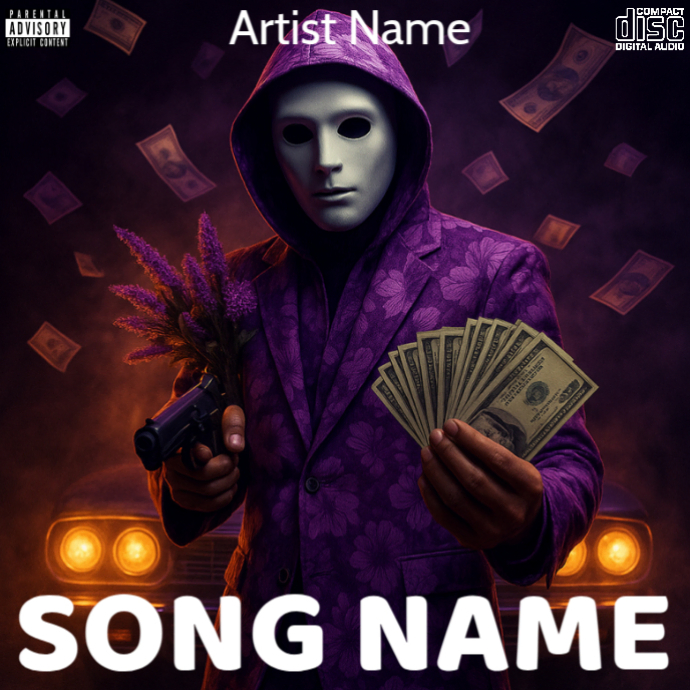 CD mixtape song album cover Template | PosterMyWall