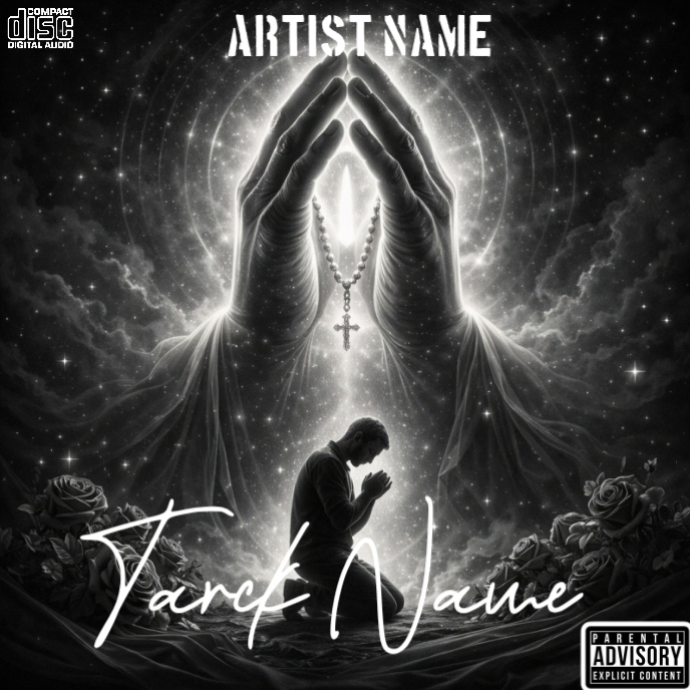 CD Mixtape/Tarck Album Cover Artwork Template | PosterMyWall