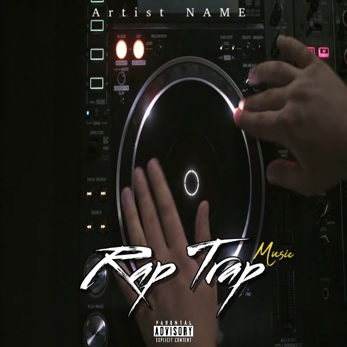 Cd rap trap mixtape cover Template | PosterMyWall