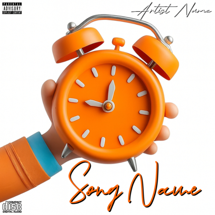 CD Song Album Cover Template | PosterMyWall