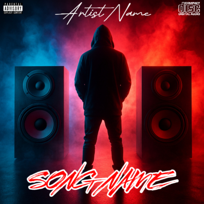 CD Song Album Cover Template | PosterMyWall