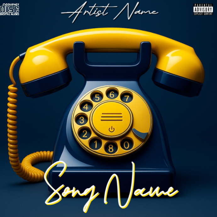 CD Song Album Cover Template | PosterMyWall