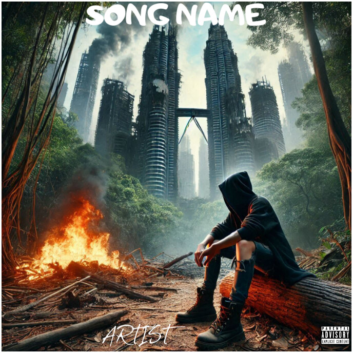 Copy of CD Song mixtape album cover art | PosterMyWall