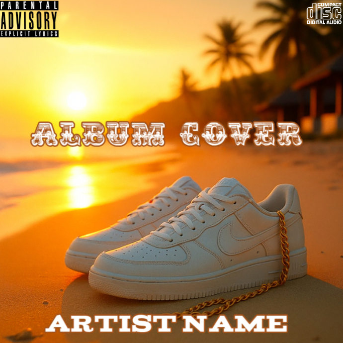 CD Summer Mixtape Album Cover Обложка Альбома Template | PosterMyWall