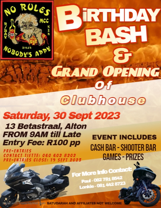 Bike Night Flyer | PosterMyWall