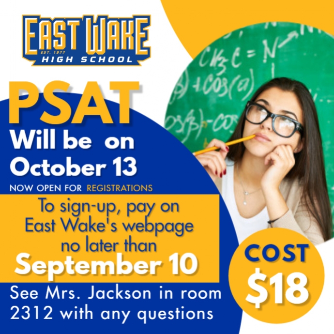 PSAT Flyer | PosterMyWall