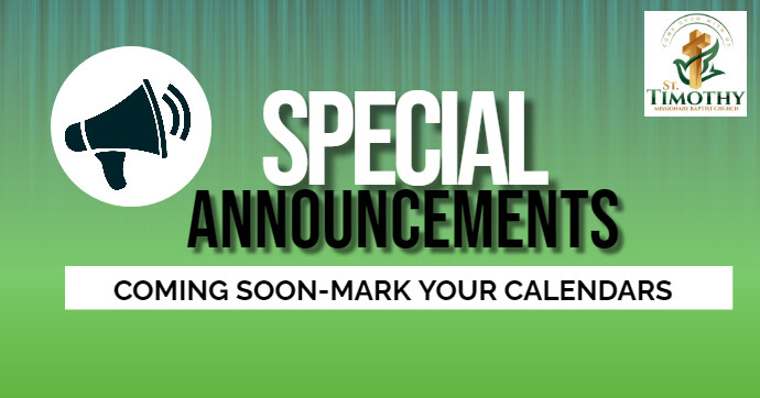 Special announcement flyer | PosterMyWall