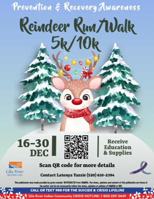 Reindeer Run/Walk 5k/10k 2022 | PosterMyWall