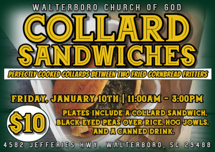 Church Fish Fry Friday Flyer Template | PosterMyWall