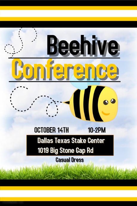 Beehive Conference | PosterMyWall