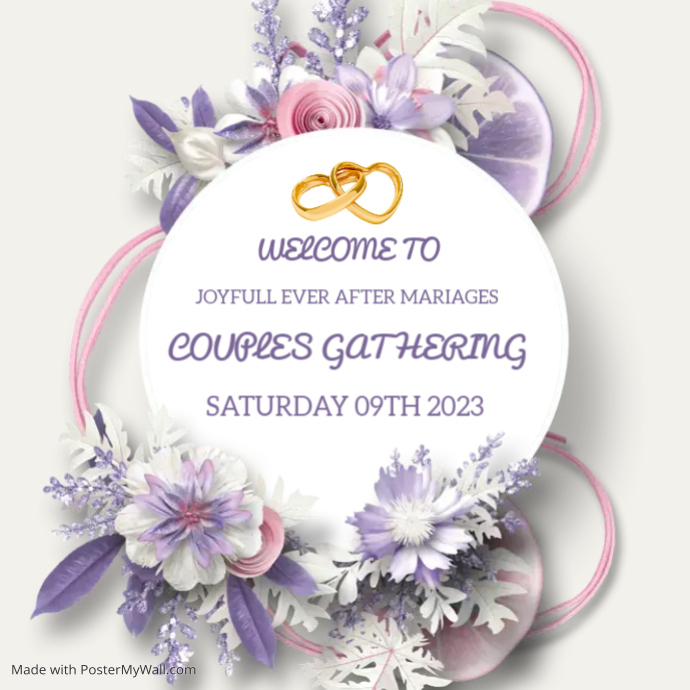 Engagement Party Poster | PosterMyWall