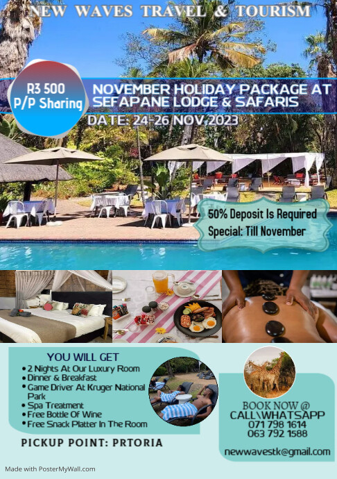 Hotel & Resort poster | PosterMyWall