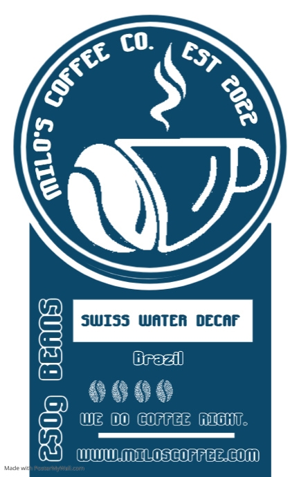 Copy of DECAF | PosterMyWall