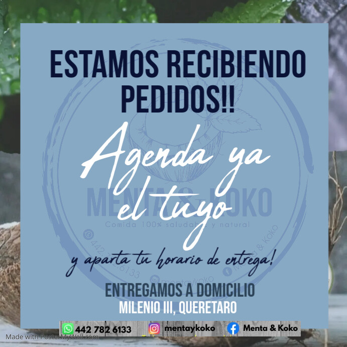 Aparta tu pedido | PosterMyWall