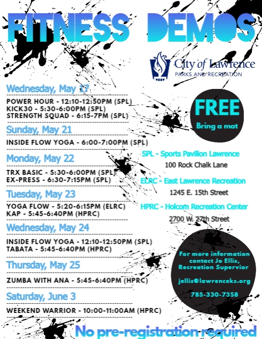 Copy of Kickboxing Classes Flyer | PosterMyWall