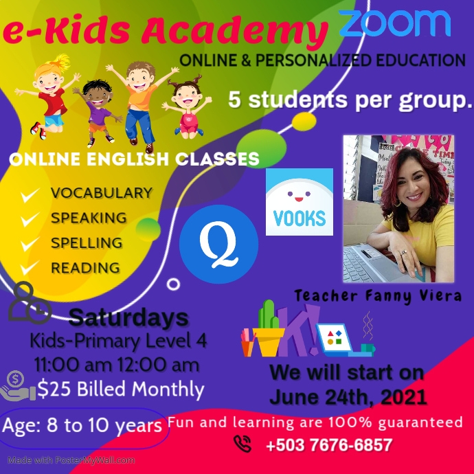 Copy of Copia de Zoom Online Classes Social Media Post | PosterMyWall