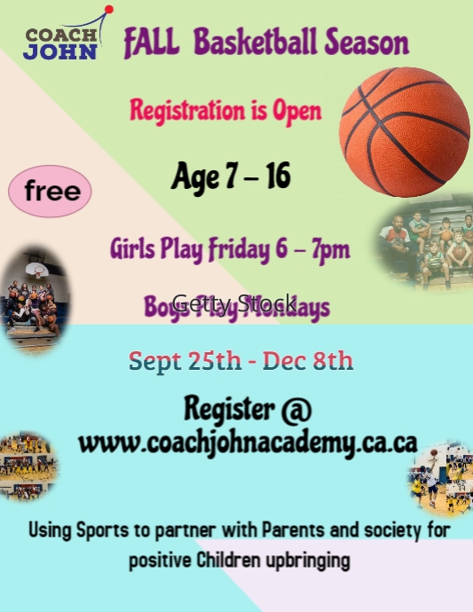 Copy of FALL 2023 REGISTRATION | PosterMyWall