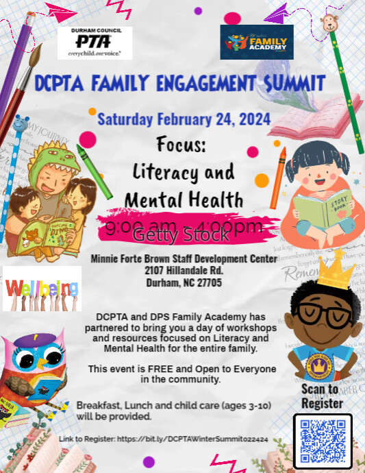 DCPTA Family Engagement 022424 English Flyer | PosterMyWall