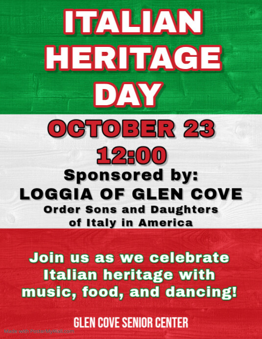 Italian Festival Flyer Template | PosterMyWall