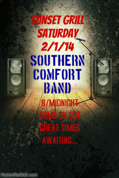 SOUTHERN COMFORT | PosterMyWall