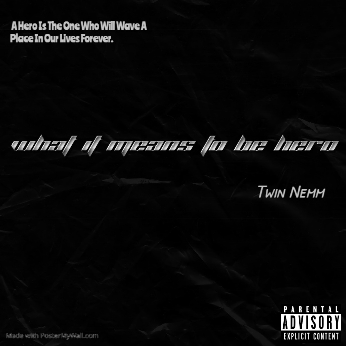 Simple Album cover template | PosterMyWall