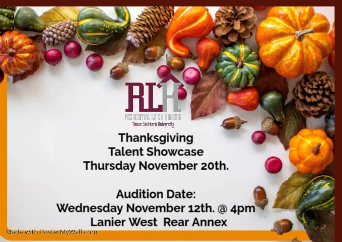 Thanksgiving Dinner Postcard Template (1) | PosterMyWall