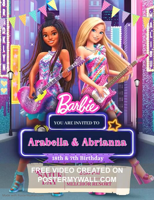 Barbie Big City, Big Dreams | PosterMyWall
