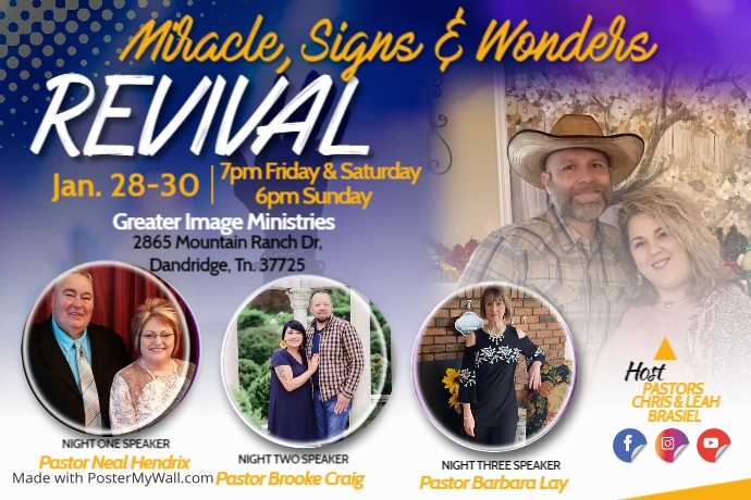 Copy of Copy of SPRING REVIVAL | PosterMyWall