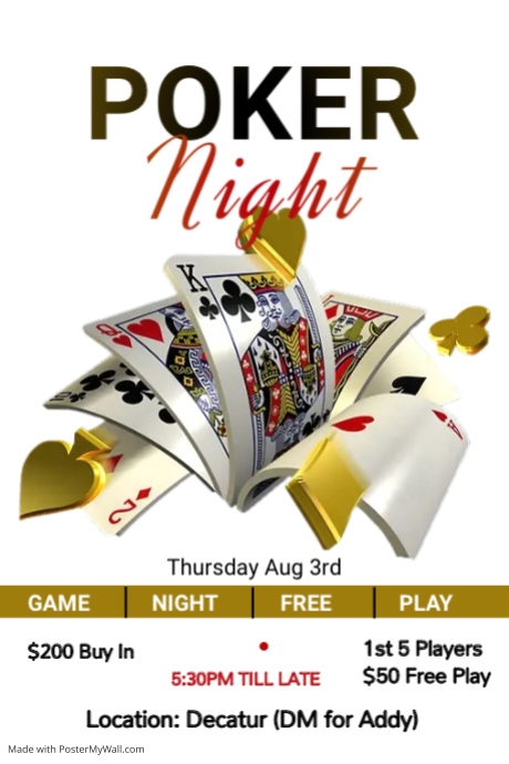 Poker | PosterMyWall