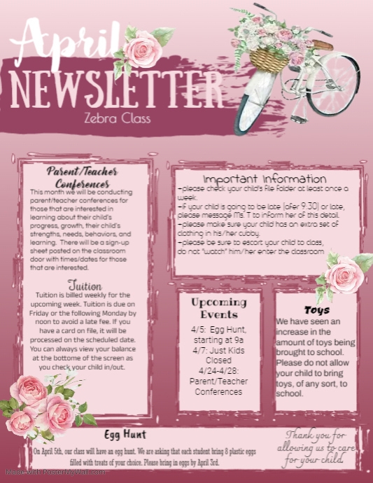 Monthly Newsletter Template | PosterMyWall