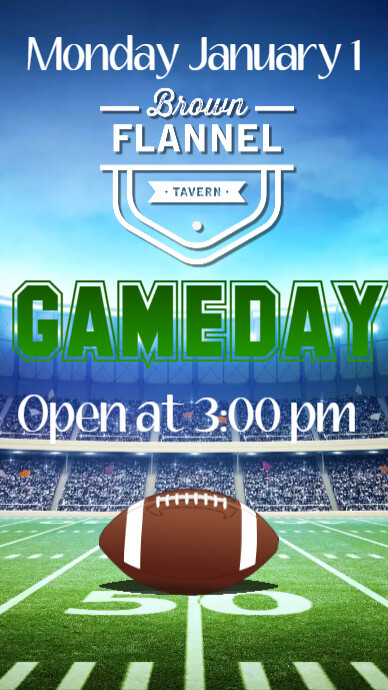 AMERICAN FOOTBALL INSTAGRAM POST template | PosterMyWall