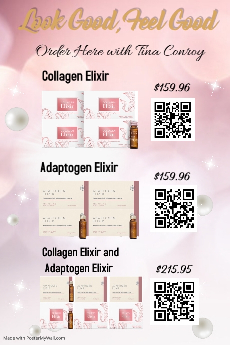 Tina Collagen flyer | PosterMyWall