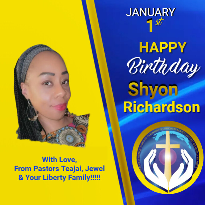 Copy of Shyon - January 1st | PosterMyWall