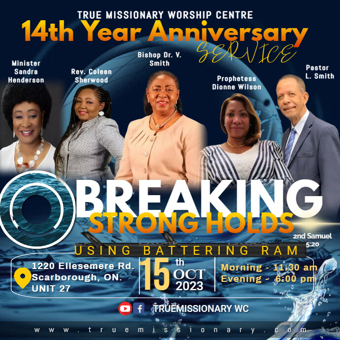 Overflow Church Program | PosterMyWall