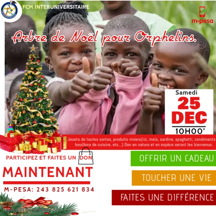 Copy of Copie de Outreach Flyer | PosterMyWall