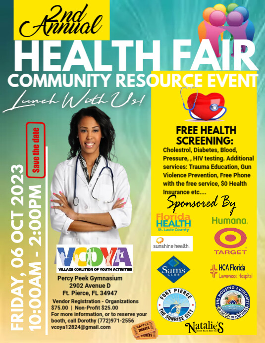 Health Fair Flyer | PosterMyWall