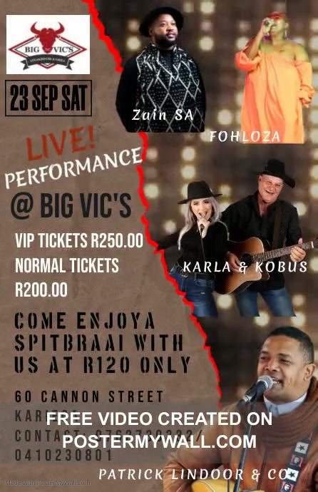 Live Performance | PosterMyWall