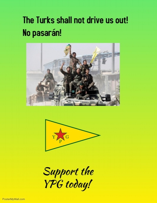 Support the YPG! | PosterMyWall