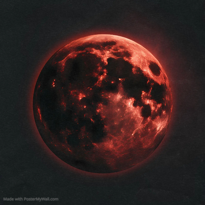 Album Cover Template "RED PLANET" Music Cover | PosterMyWall